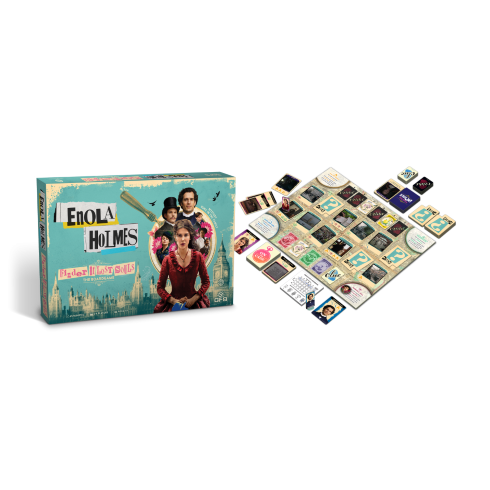 Enola Holmes: Finder of Lost Souls the Board Game – The Sword & Board