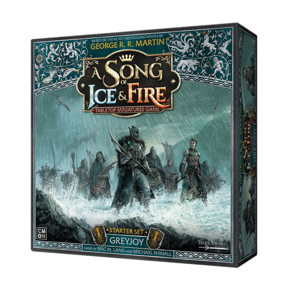 A Song of Ice & Fire Tabletop Miniatures Game: Greyjoy Starter Set – The Sword & Board