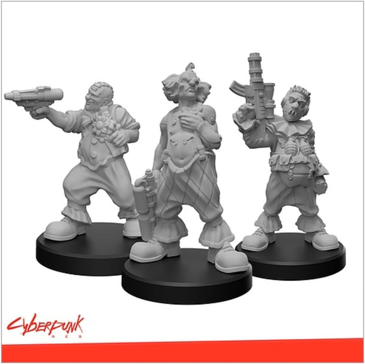 Cyberpunk Red Miniatures: Bozos A – The Sword & Board