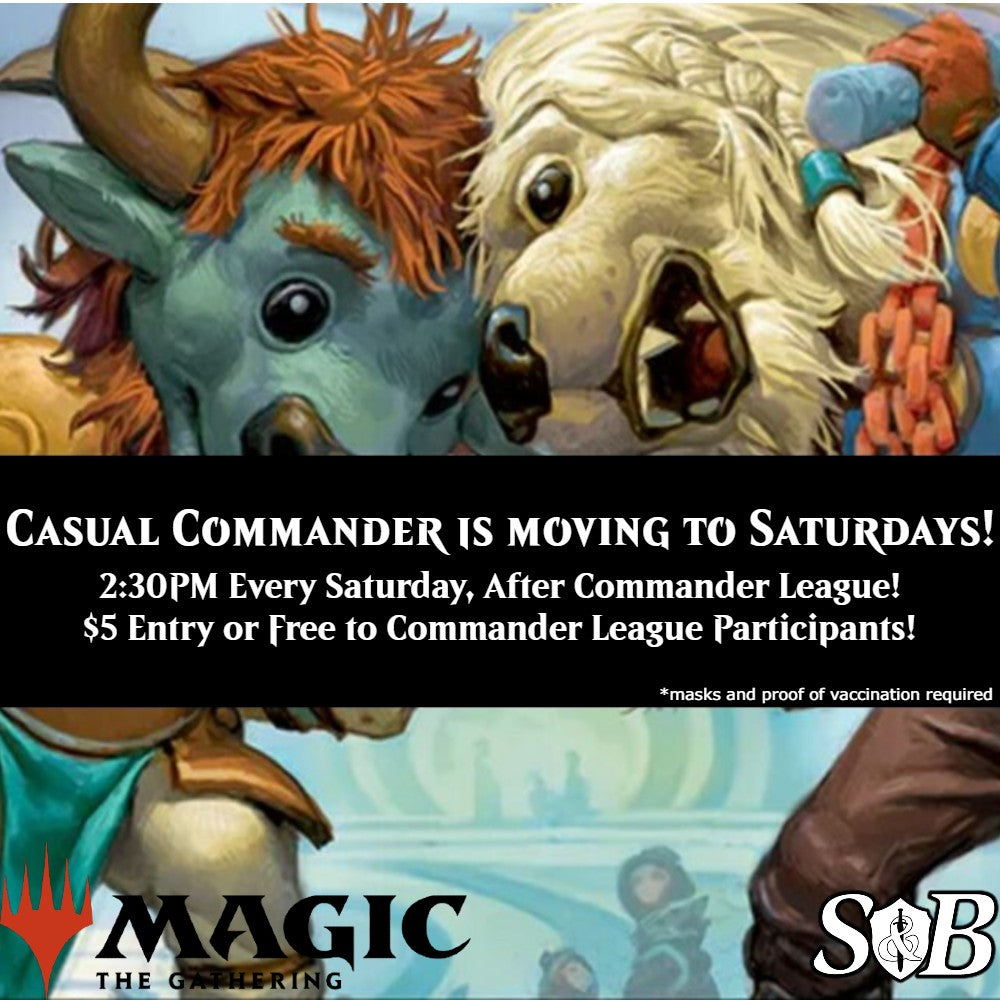 Event Registration-Friday Night Commander-The Sword and Board – The ...