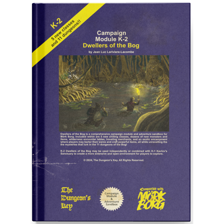 K-2 Dwellers of the Bog (Mork Borg Edition) – The Sword & Board