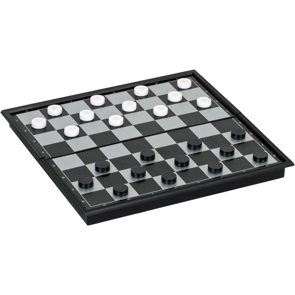 Magnetic 7 3/4'' Folding Checkers Set – The Sword & Board