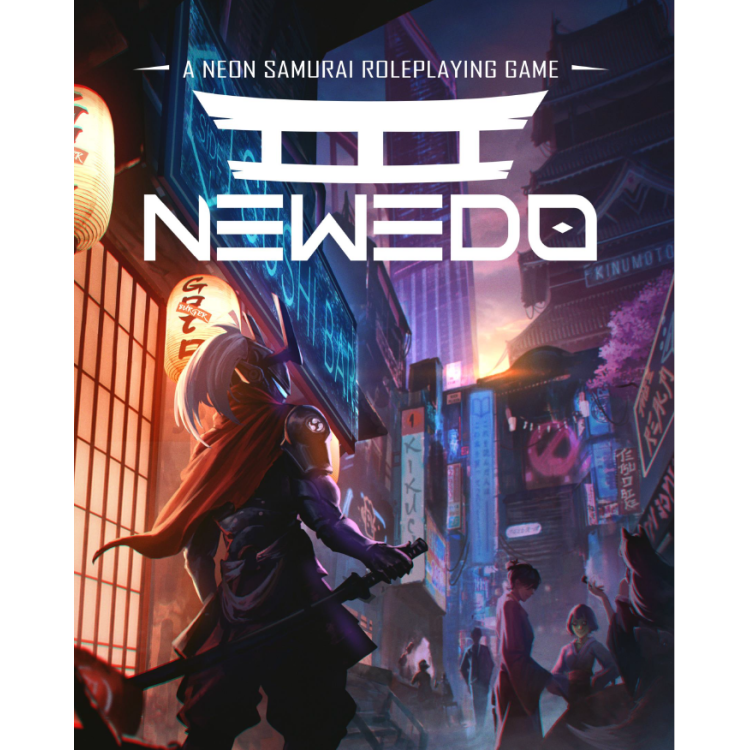 New Edo A Neon Samurai Roleplaying Game Core – The Sword & Board