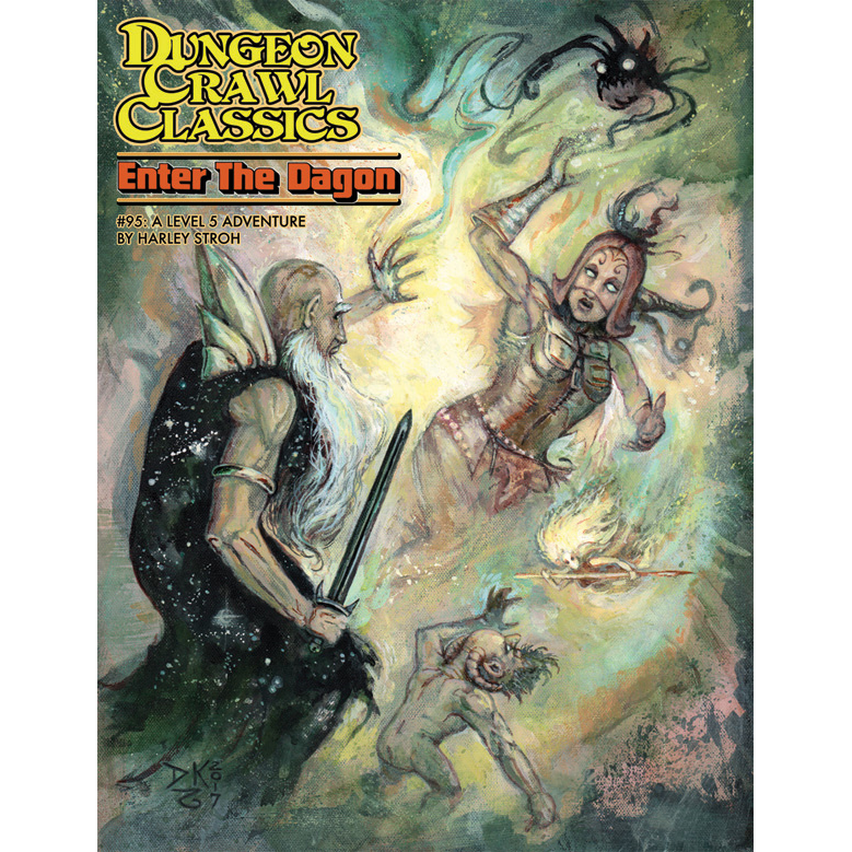 Dungeon Crawl Classics #95: Enter the Dagon – The Sword & Board