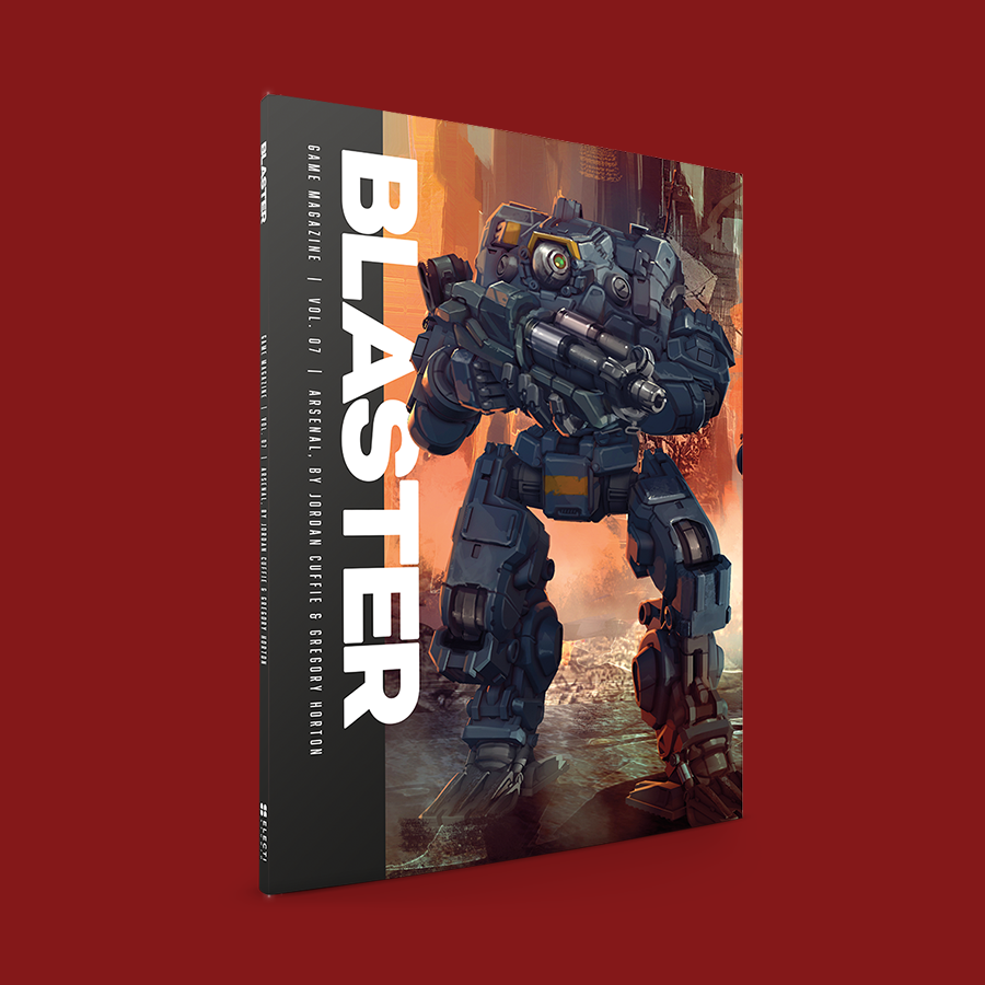 Blaster Magazine Volume 07: Arsenal – The Sword & Board