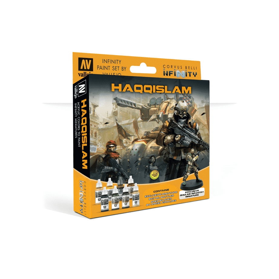 Infinity Paint Set: Haqqislam – The Sword & Board