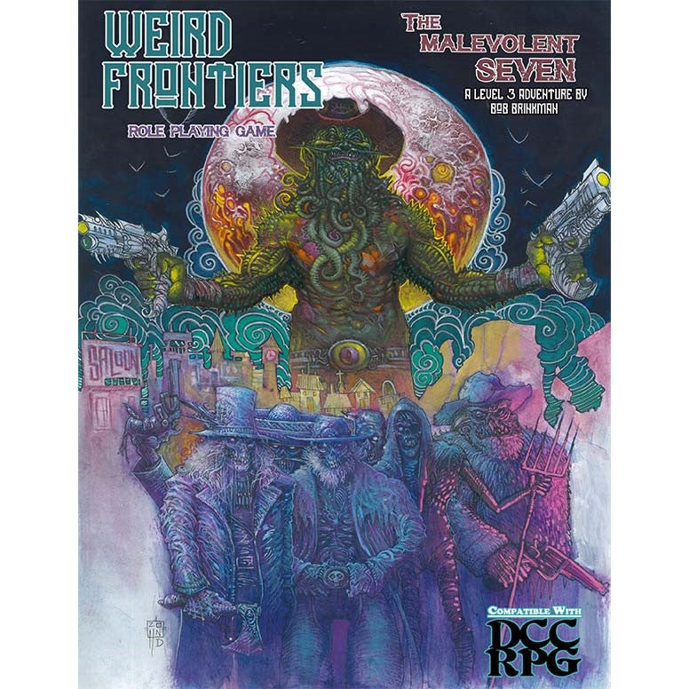 Weird Frontiers: The Malevolent Seven – The Sword & Board