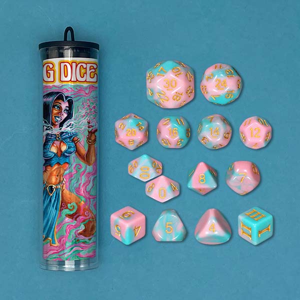 DCC Dice Set - Vello's Crystalized Creations – The Sword & Board