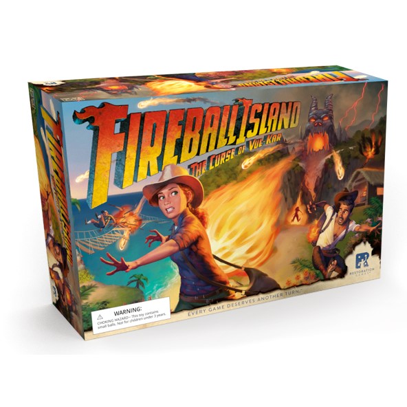 Board Game-Fireball Island-Restoration Games – The Sword & Board