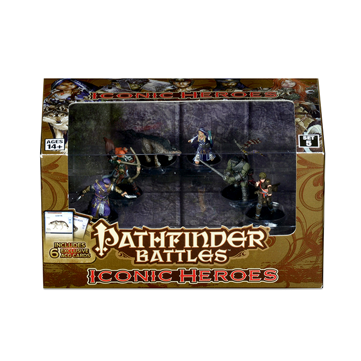 Pathfinder Battles Iconic Heroes Set 5 – The Sword & Board