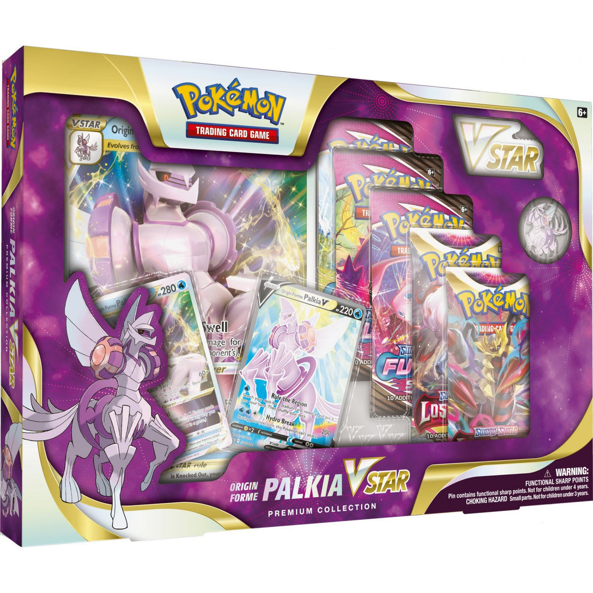 Pokemon Palkia V-Star Premium Collection – The Sword & Board