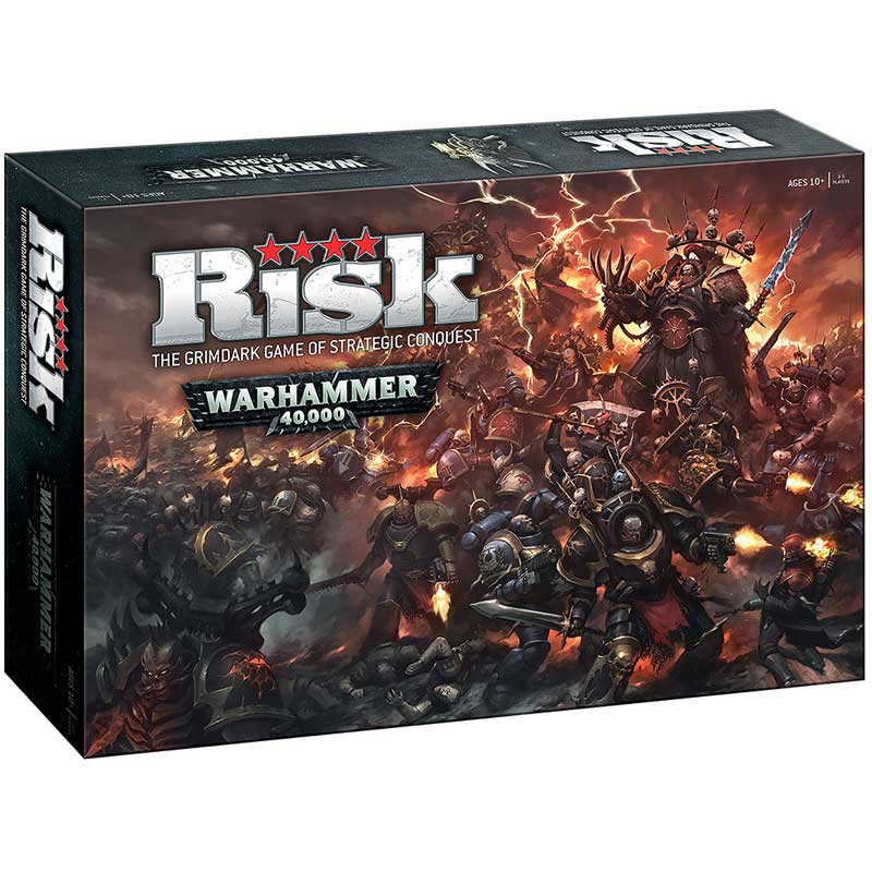 Board Game-Risk Warhammer 40,000-The OP Games – The Sword & Board