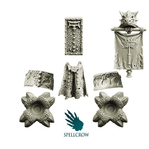 Miniatures-Salamandra / Dragons Tabardss-Spellcrow – The Sword & Board