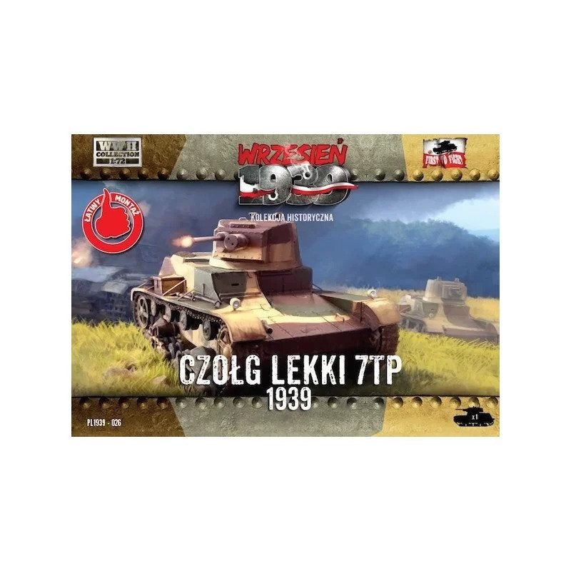 First to Fight Single Turret Polish Light Tank – The Sword & Board