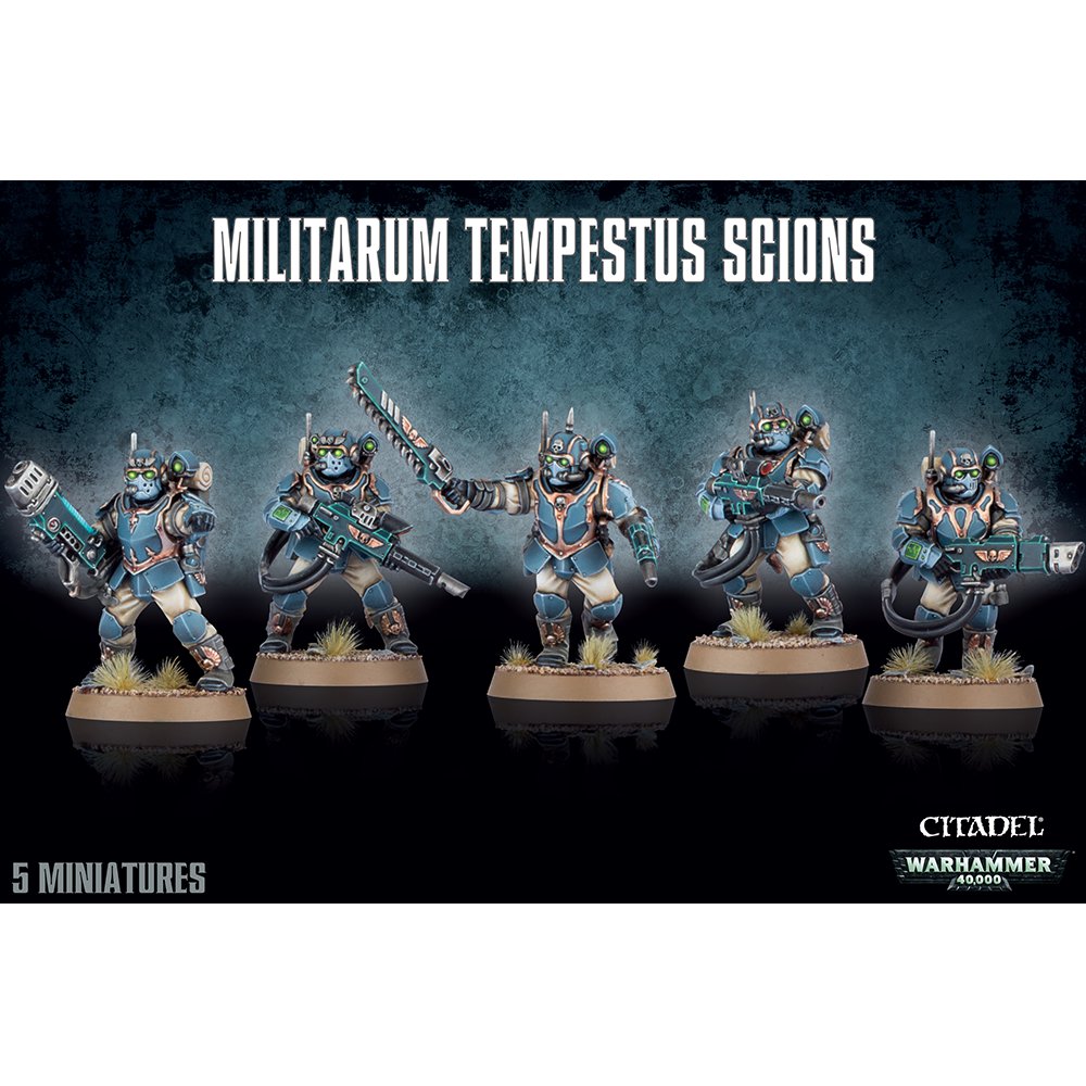 Miniatures-Militarum Tempestus Scions-Games Workshop – The Sword & Board