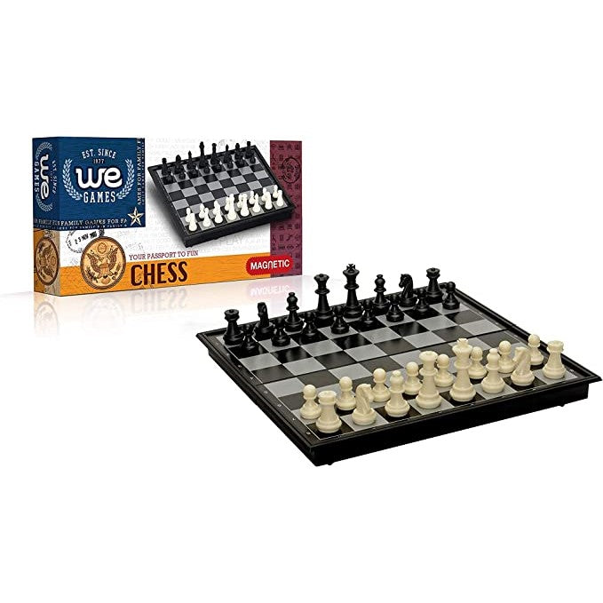 CHESS SET, 8" MAGNETIC FOLDING – The Sword & Board