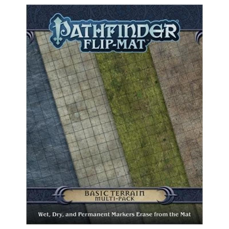 Pathfinder Flip-mat Basic Terrain Multi-pack – The Sword & Board