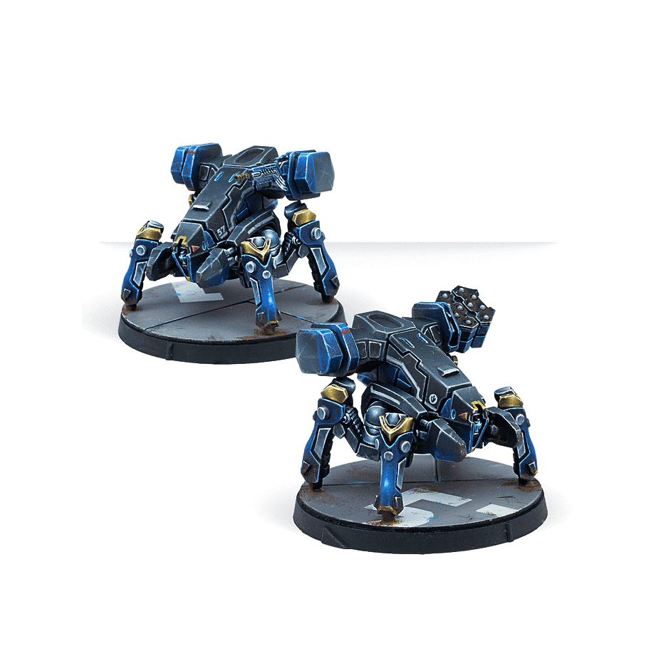 Miniatures-Copperbots remotes pack-Corvus Belli – The Sword & Board