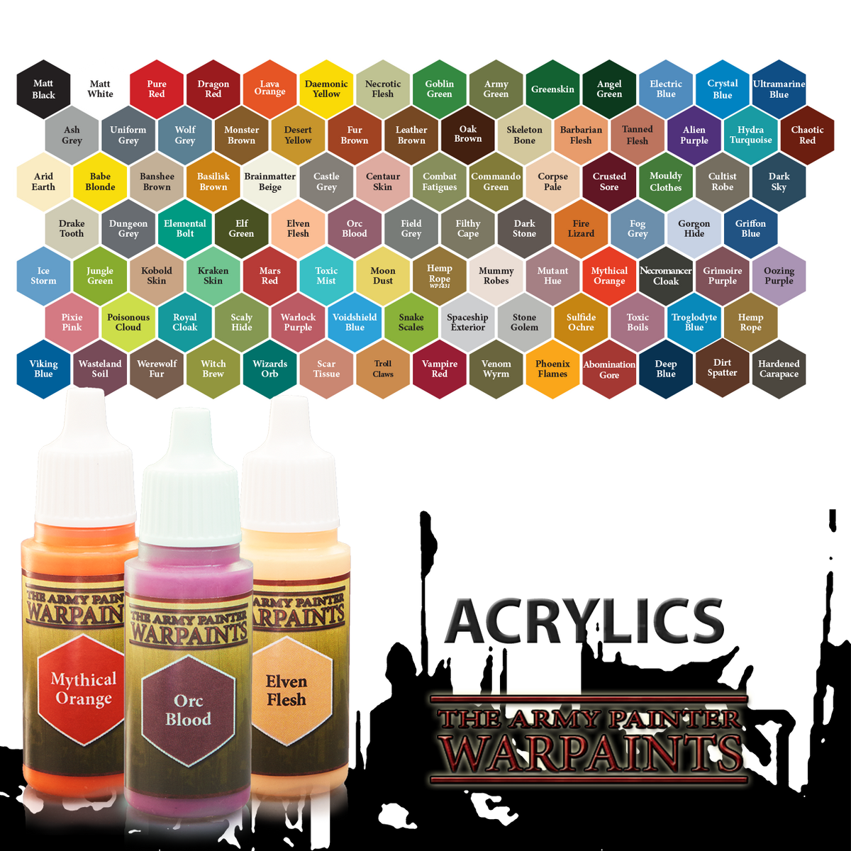Army Painter Warpaints – The Sword & Board