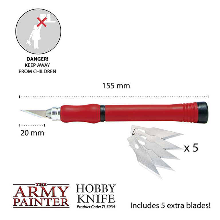 Army Painter Precision Hobby Knife – The Sword & Board
